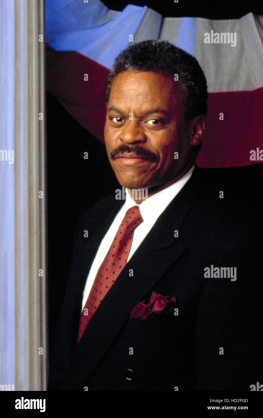 Bernard Shaw, CNN News Anchor, 1996 Stock Photo - Alamy