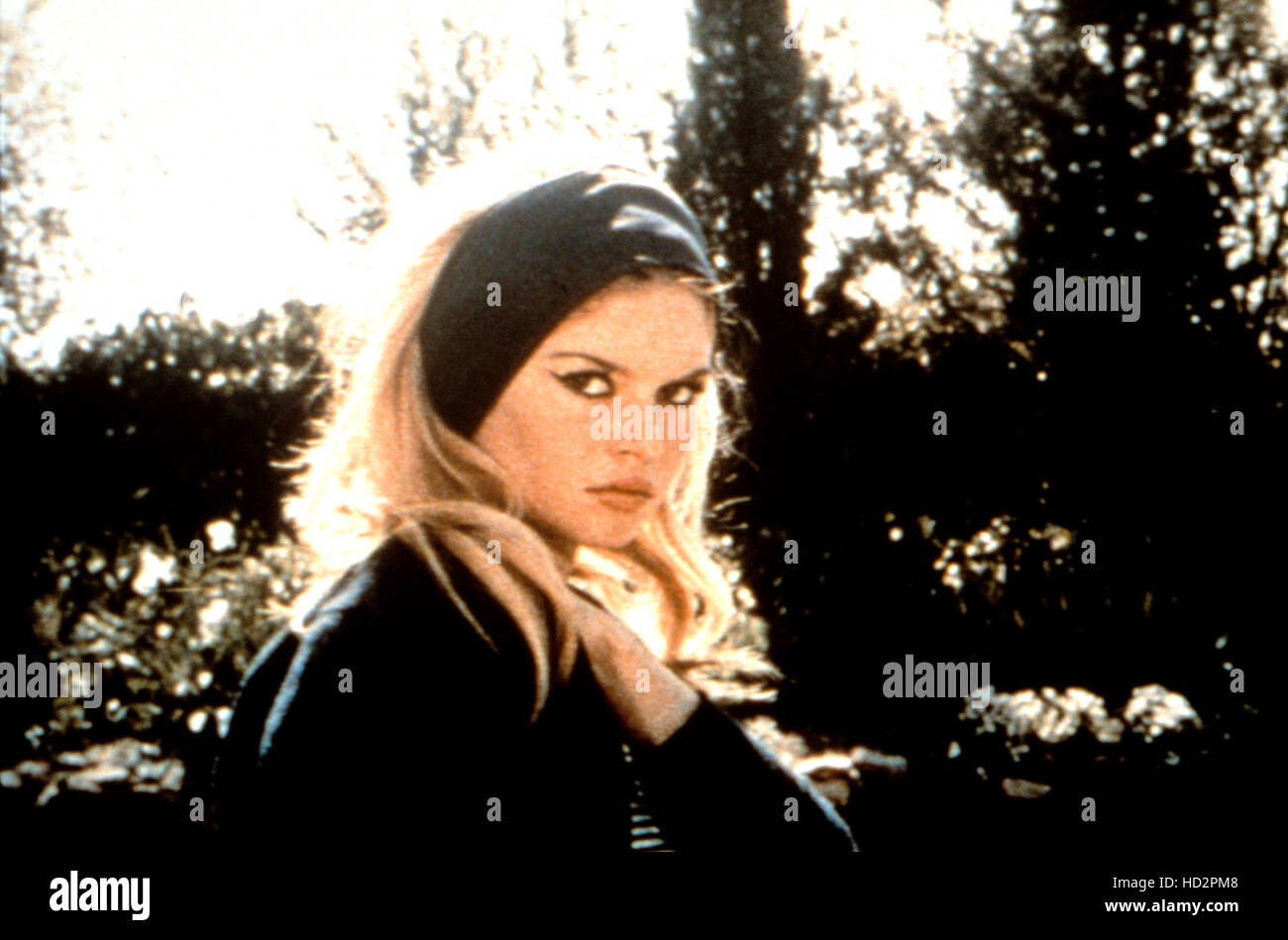 Brigitte Bardot, on the set of CONTEMPT (aka LE MEPRIS), 1963. Photo ...