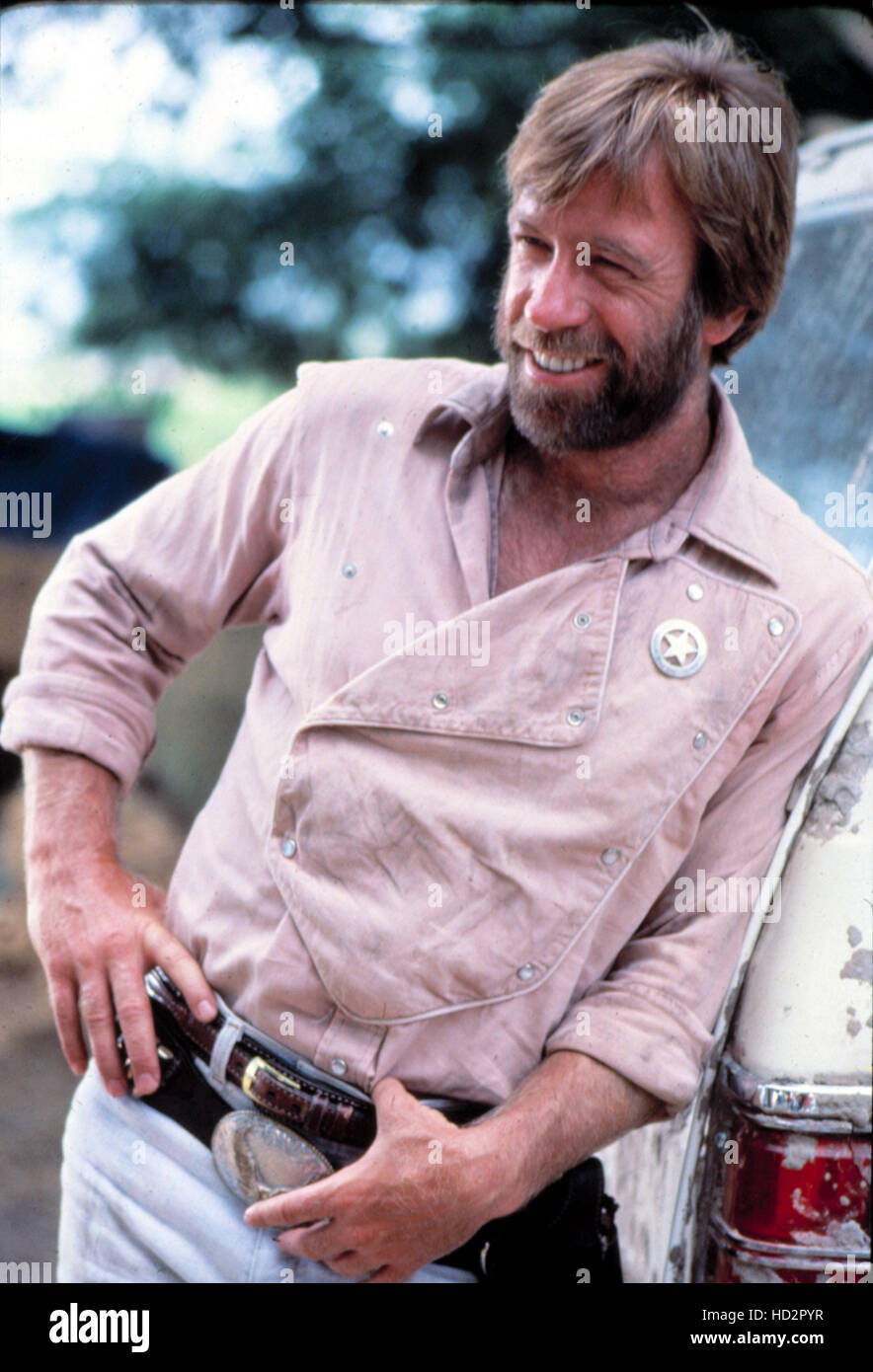 Chuck Norris as LONE WOLF McQUADE, 1983 Stock Photo - Alamy