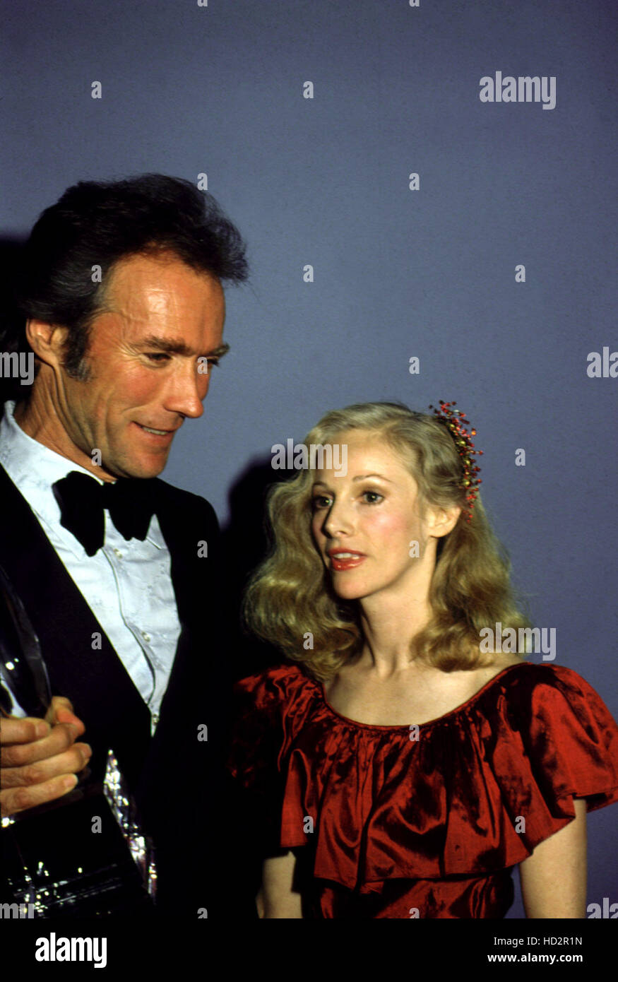 CLINT EASTWOOD and SONDRA LOCKE after the former's People's Choice ...