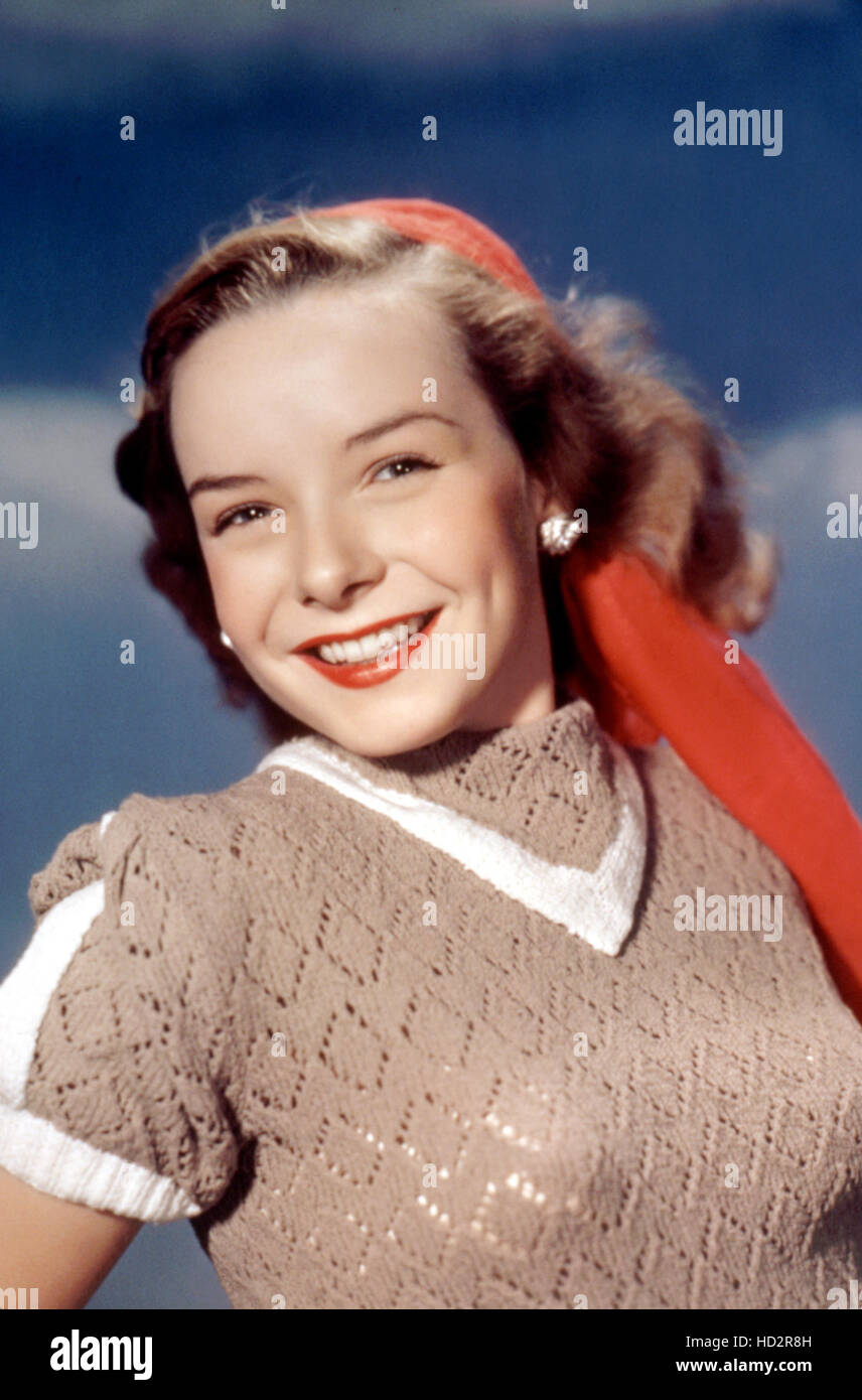 Diana Lynn, ca. 1940s Stock Photo - Alamy