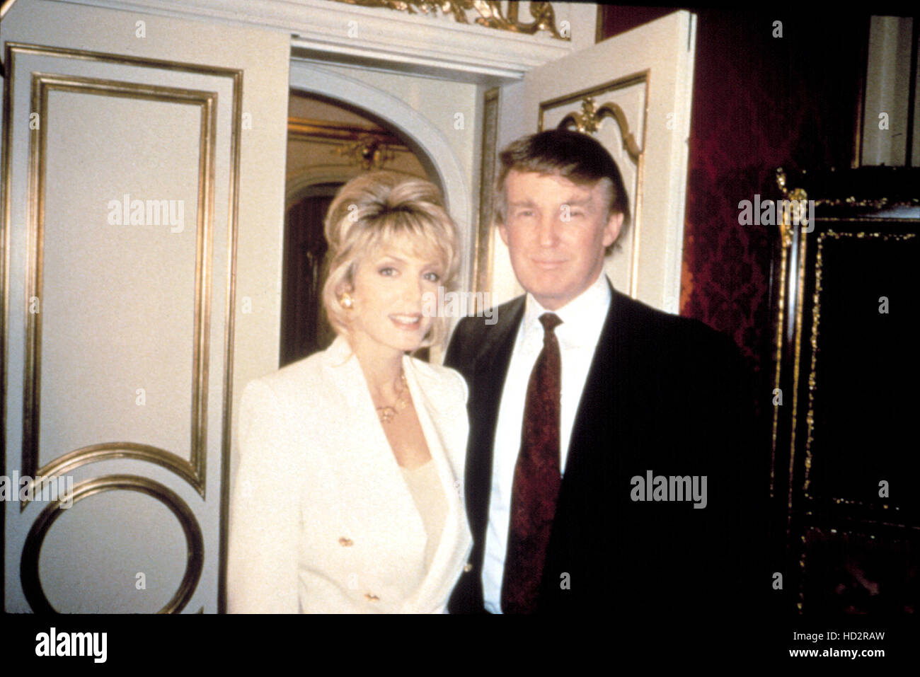 Donald trump marla maples 1999 High Resolution Stock Photography and ...