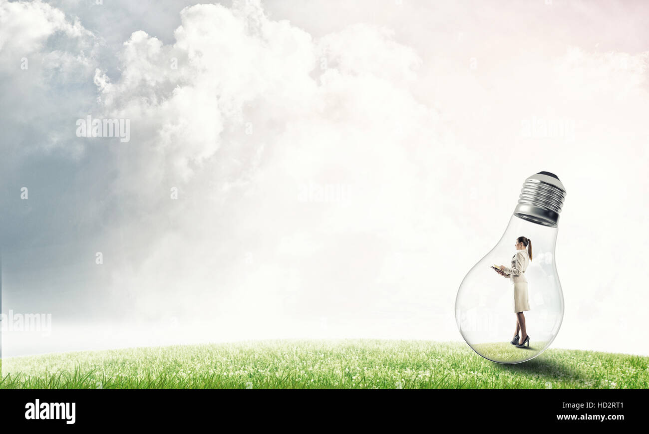 Alternative energy concept Stock Photo - Alamy