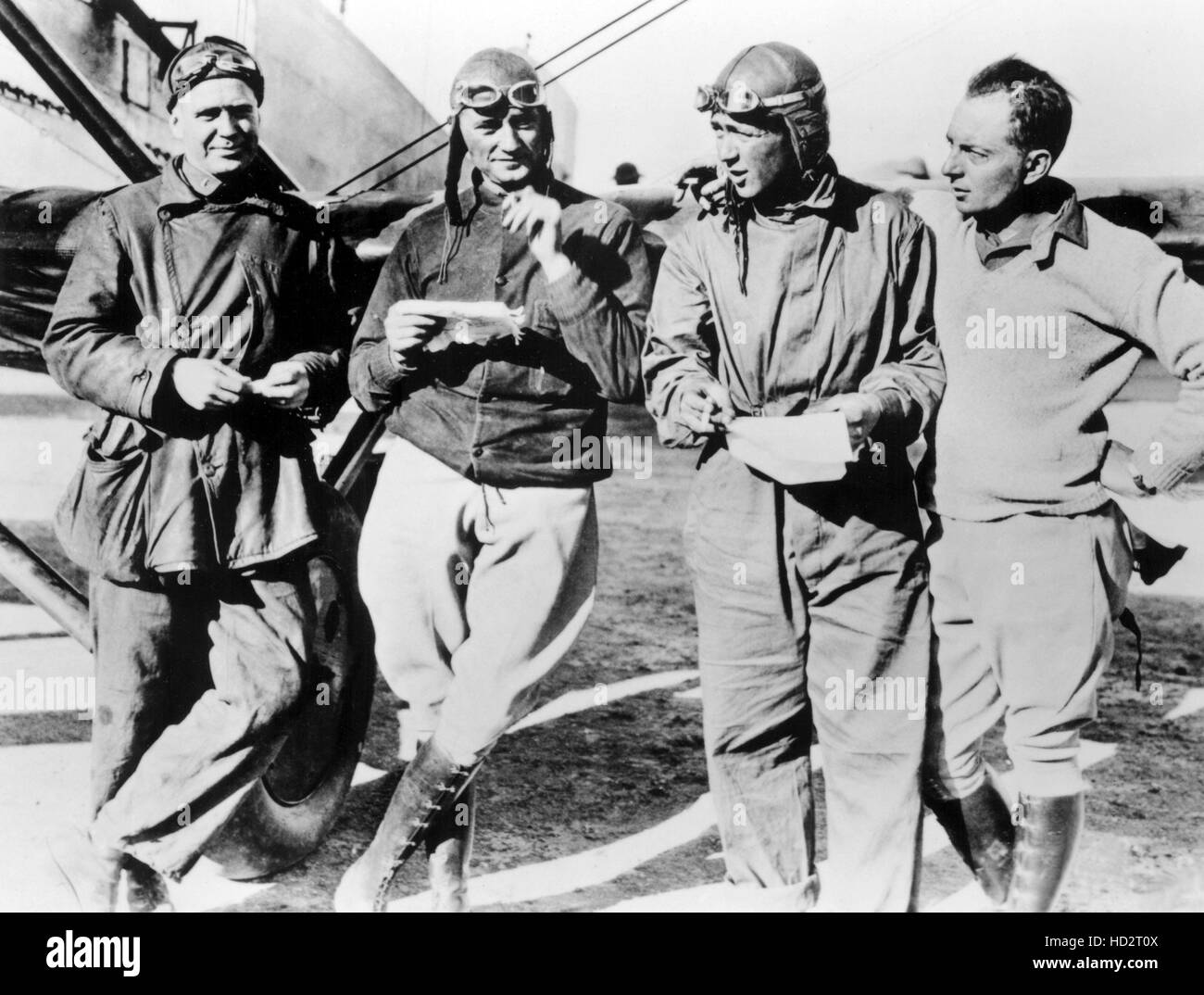 Pilots of the Great Air Race of 1924: Erik Nelson, Lowell Smith, Jack ...