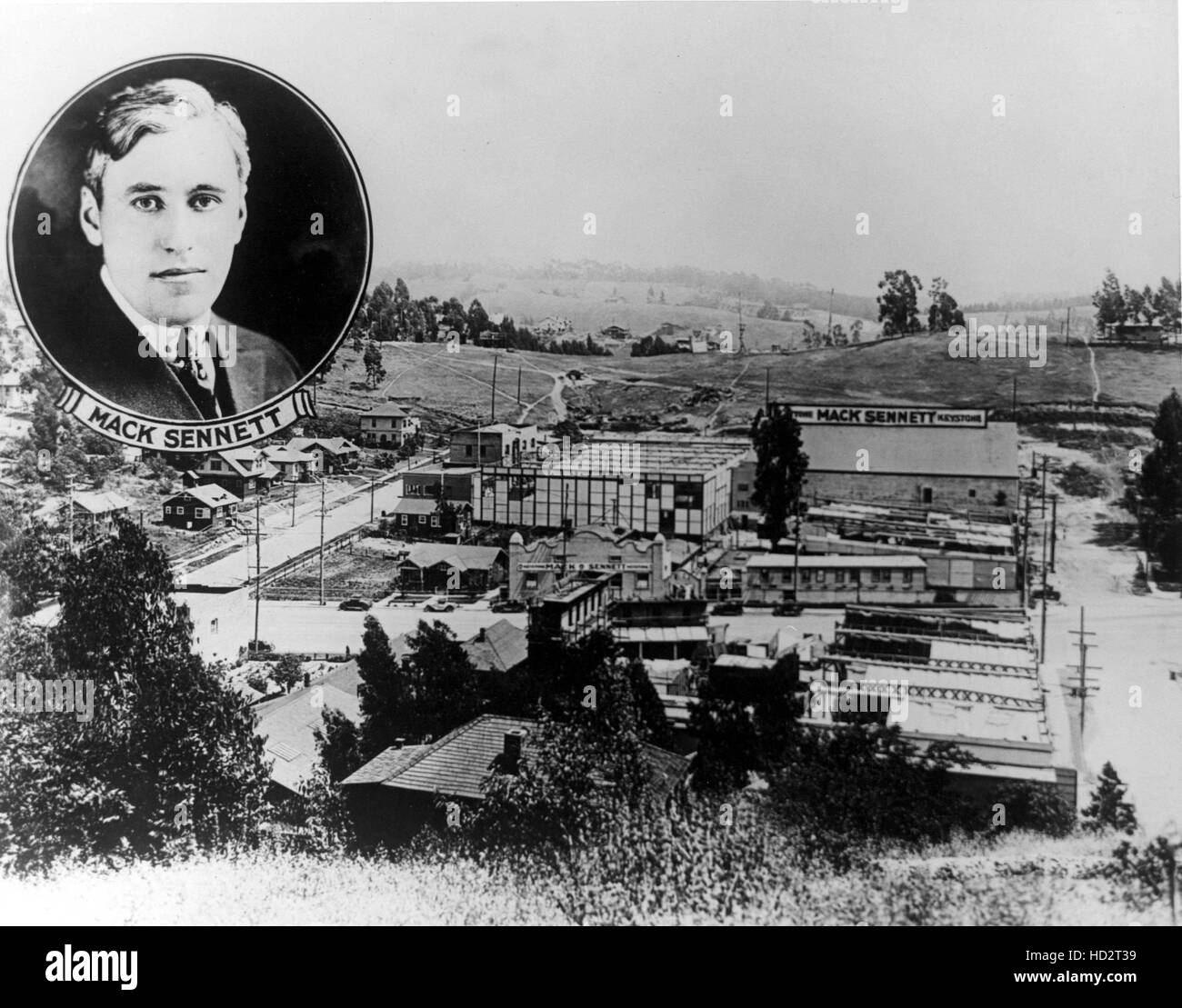 Mack Sennett and Keystone Studios, 1916 Stock Photo - Alamy