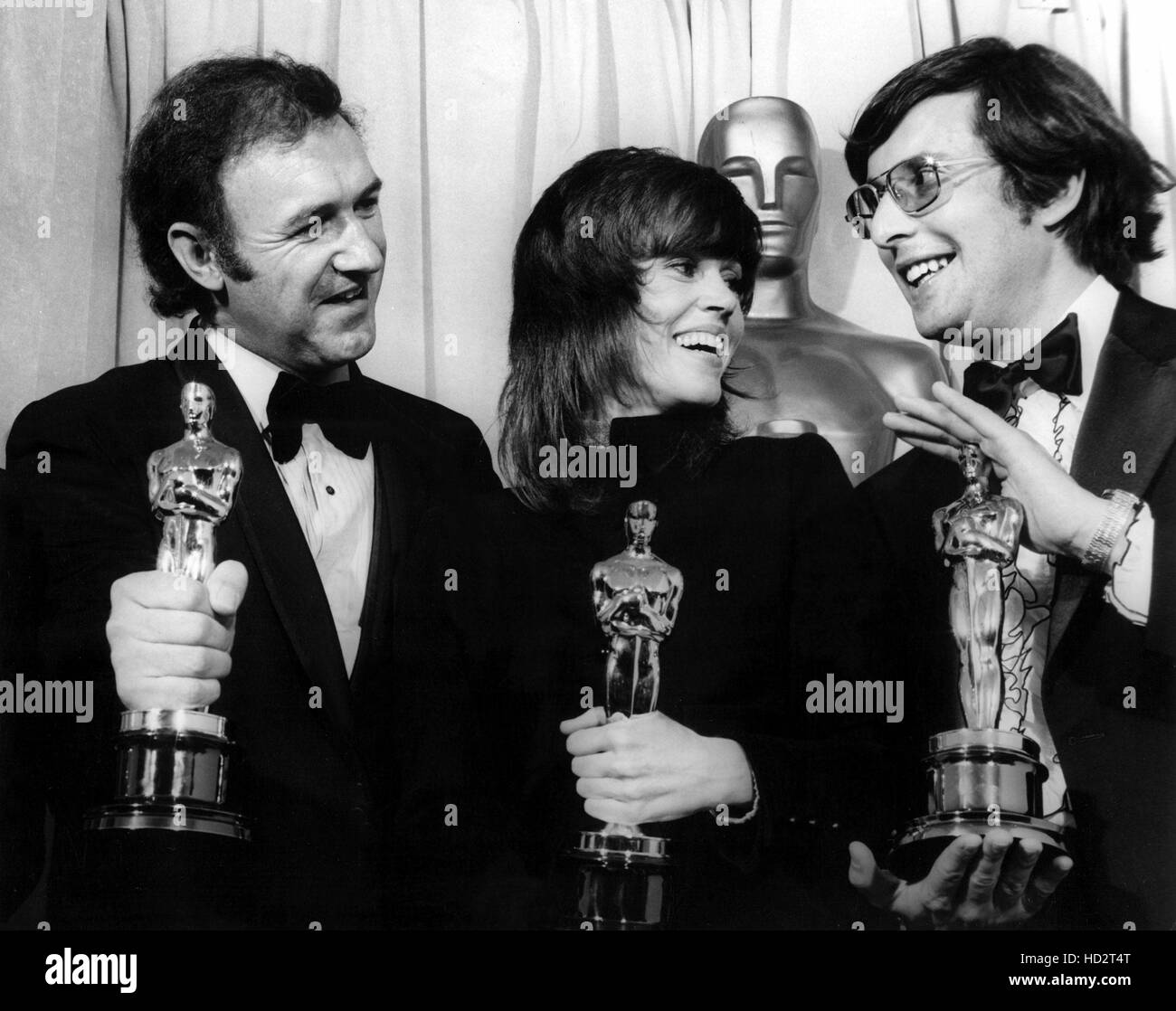 1971: GENE HACKMAN [Best Actor, THE FRENCH CONNECTION], Jane Fonda ...