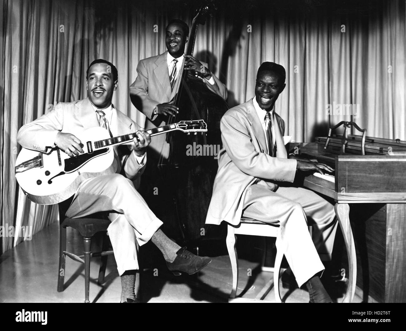 NAT 'KING' COLE, and his KING COLE TRIO, in 'Breakfast in Hollywood ...