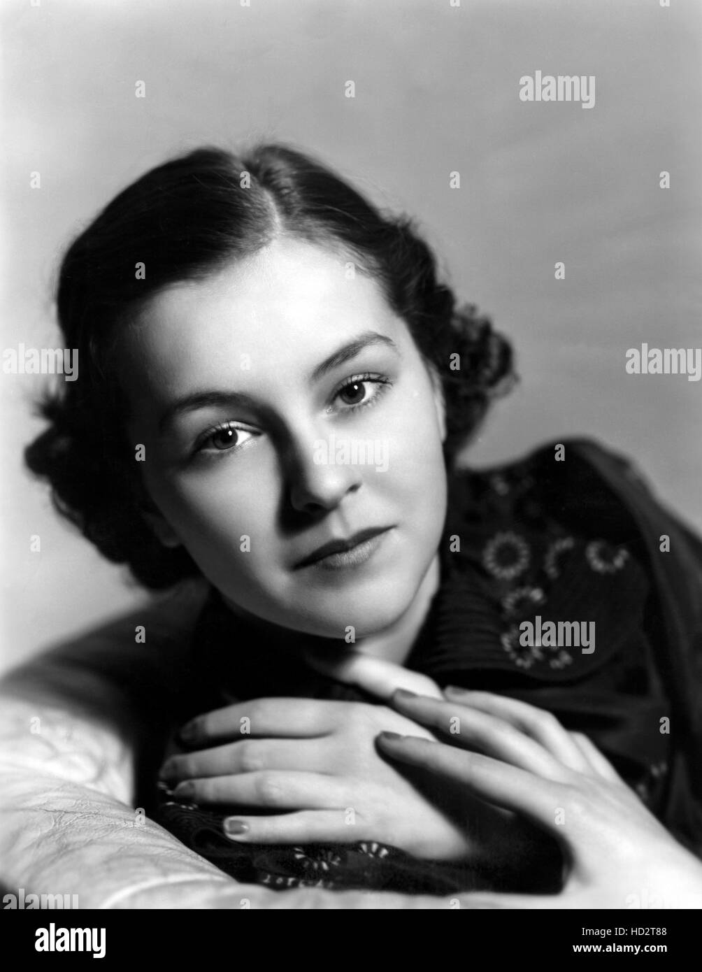 Nancy Kelly, age 14, 1935 Stock Photo - Alamy