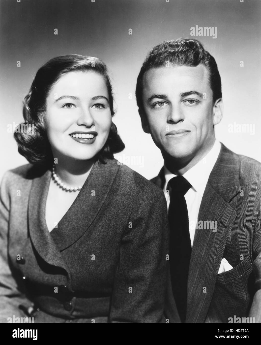 Nancy Olson (left) and Alan Jay Lerner, 1951 Stock Photo - Alamy
