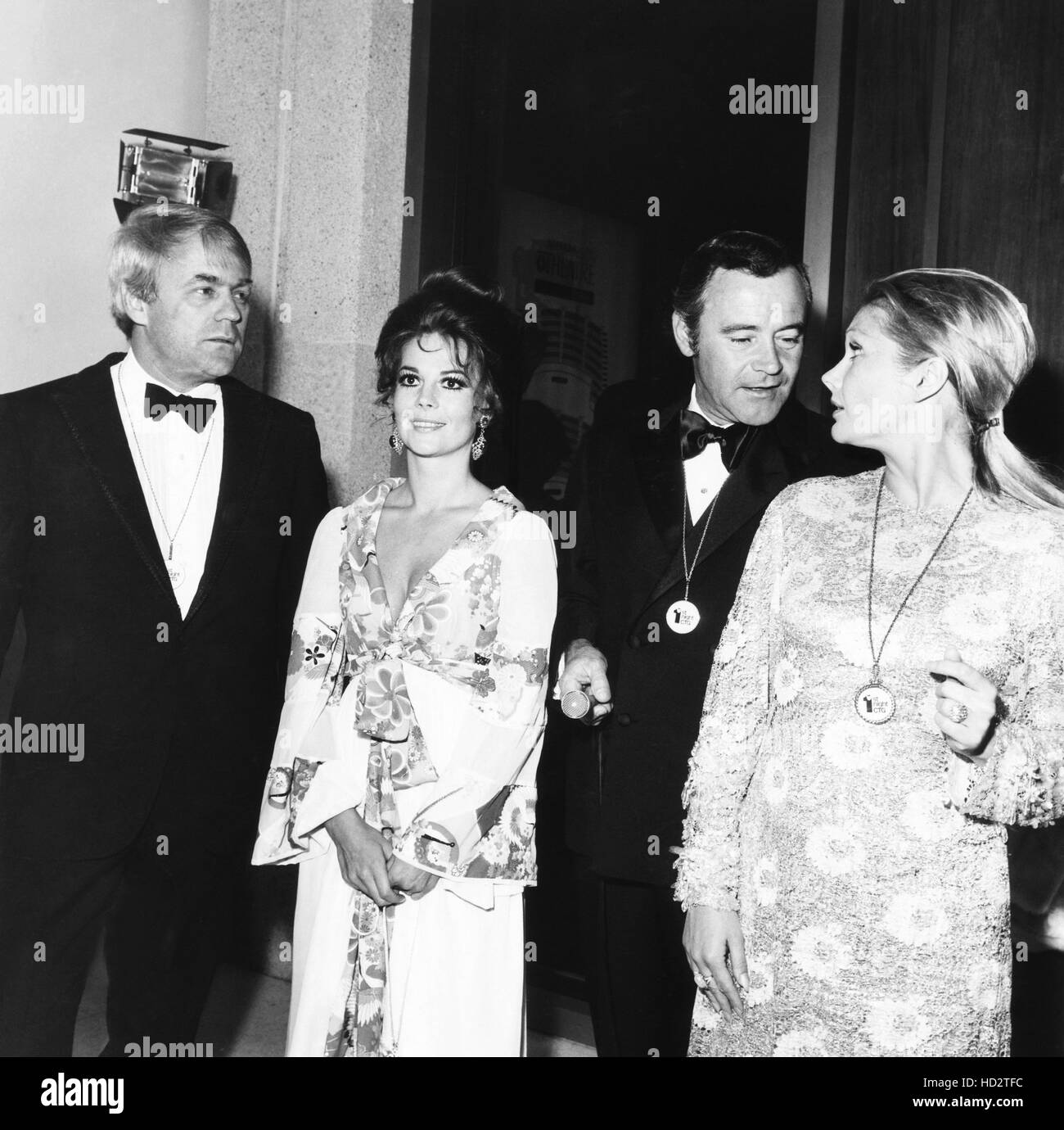 From left: Richard Gregson, Natalie Wood, Jack Lemmon and his wife ...