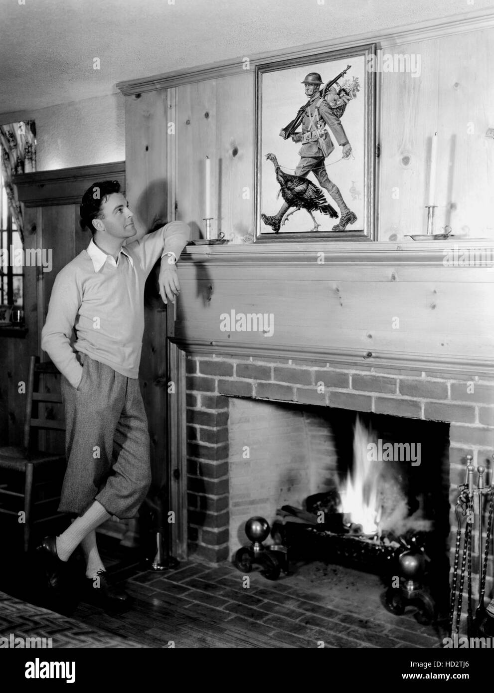 Neil Hamilton at home, ca. 1930s Stock Photo - Alamy