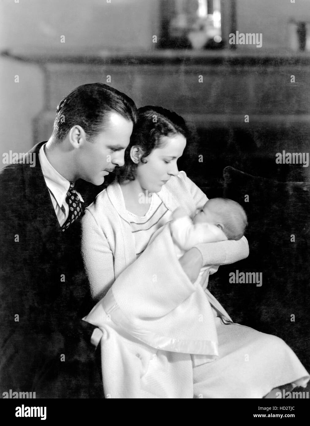 From left: Neil Hamilton, wife Elsa Hamilton, seven-week-old daughter ...