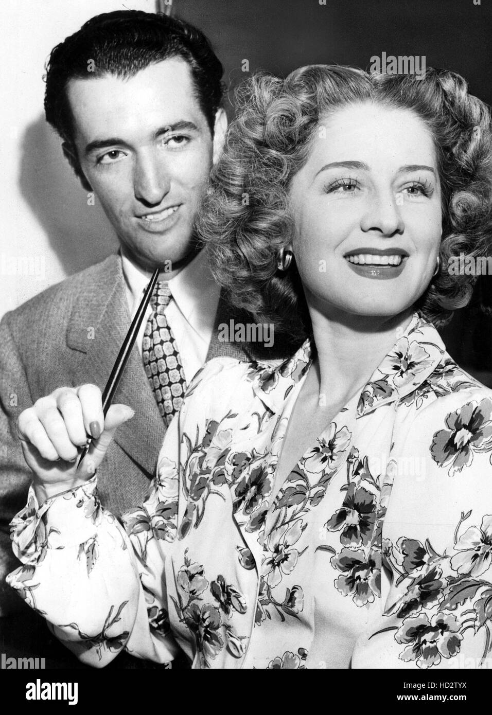Martin Arrouge, Norma Shearer applying for a marriage license in Los ...