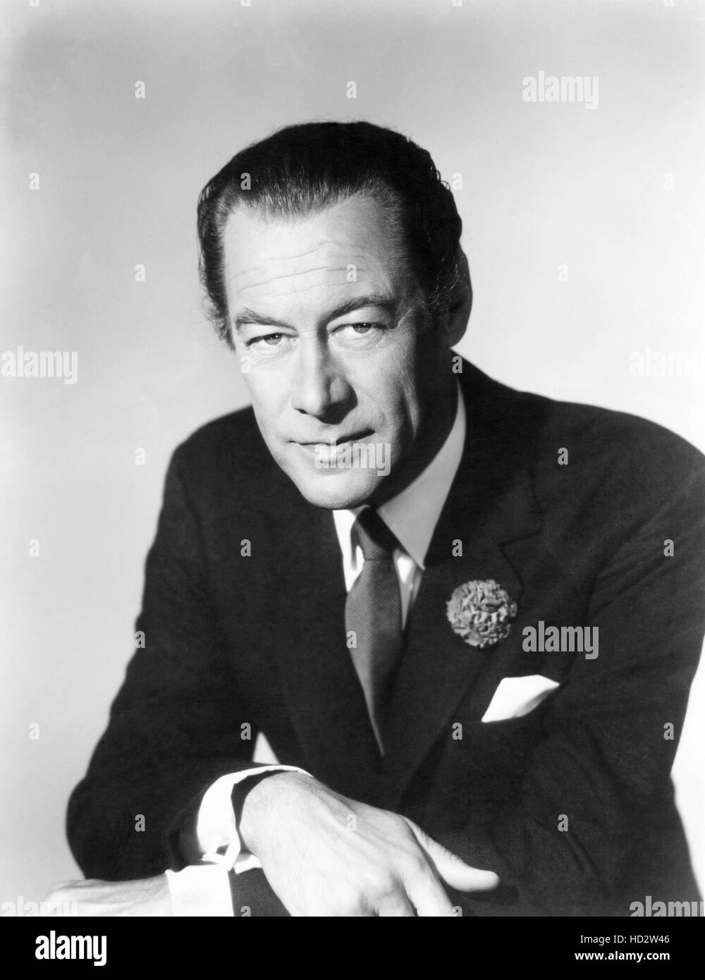 REX HARRISON, ca. early 1960s Stock Photo - Alamy