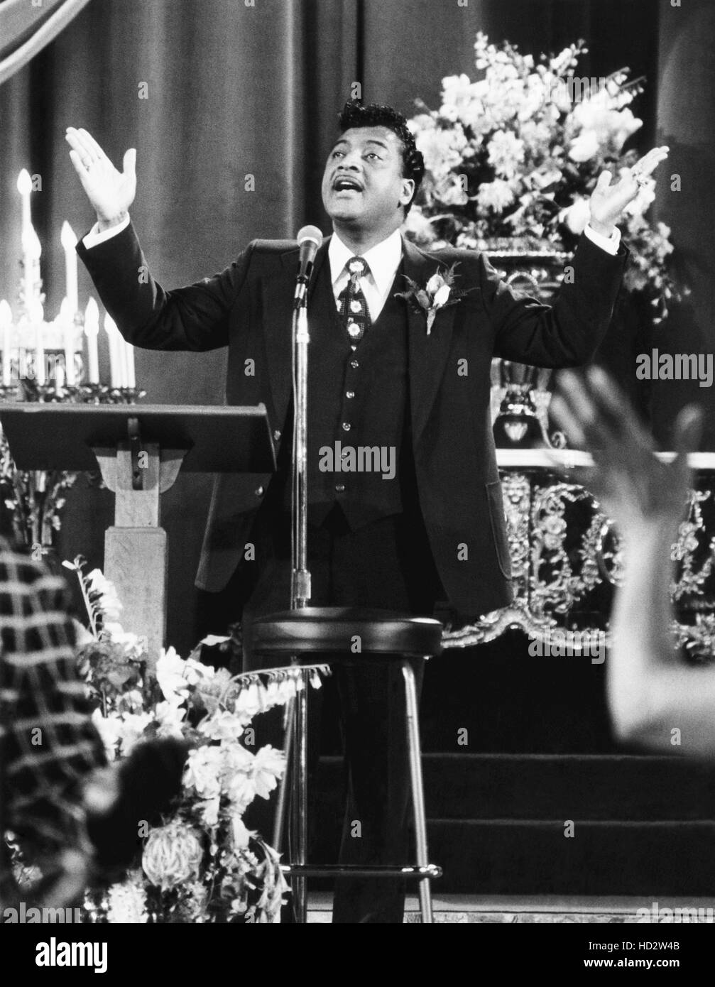 Reverend Ike, (aka Frederick Eikerenkoetter), 1975 Stock Photo - Alamy
