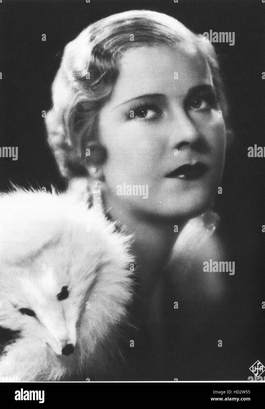 Renate Muller, (aka Renate Mueller), 1933 Stock Photo - Alamy