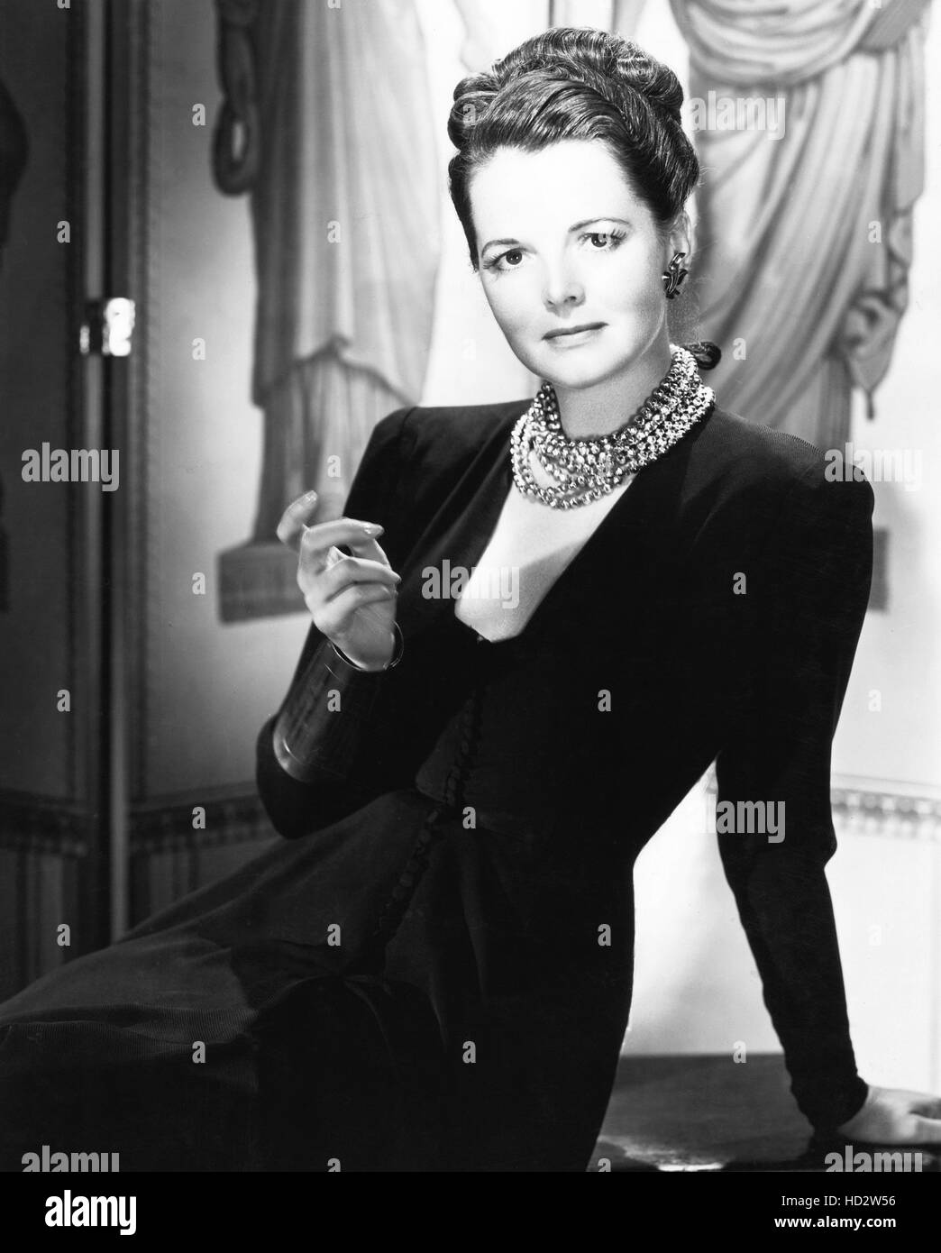 Renie, costume designer, late 1940s Stock Photo - Alamy