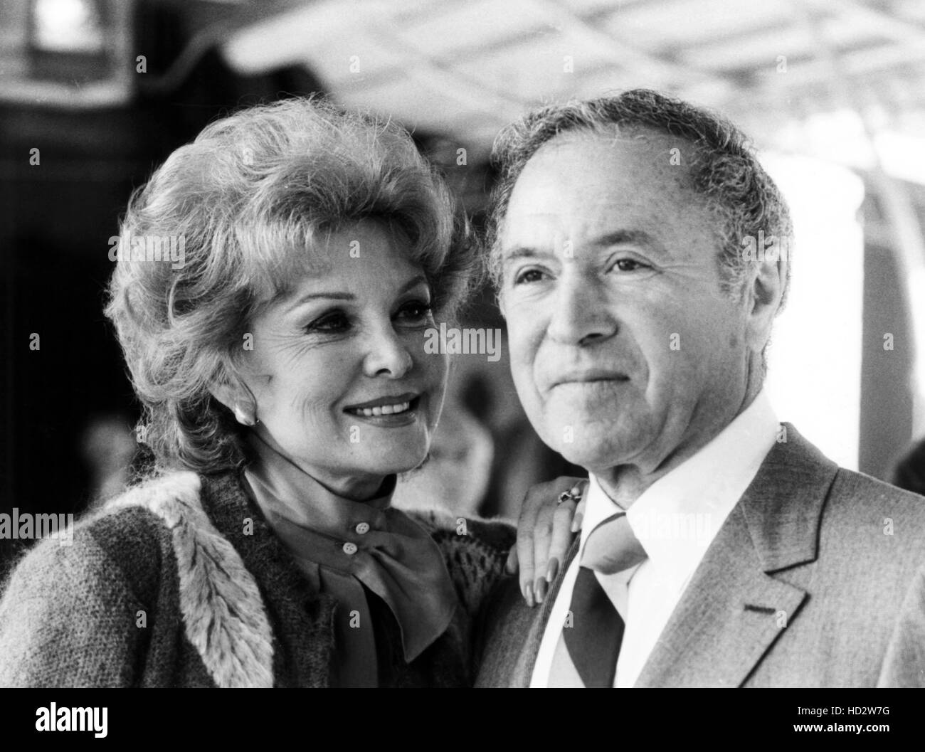 From left: Rhonda Fleming, Ted Mann outside the Chinese Theater in ...