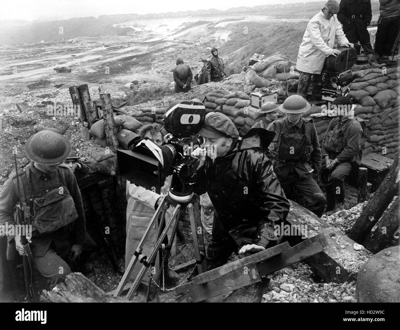 Richard Attenborough on the set of OH! WHAT A LOVELY WAR, 1969 Stock ...