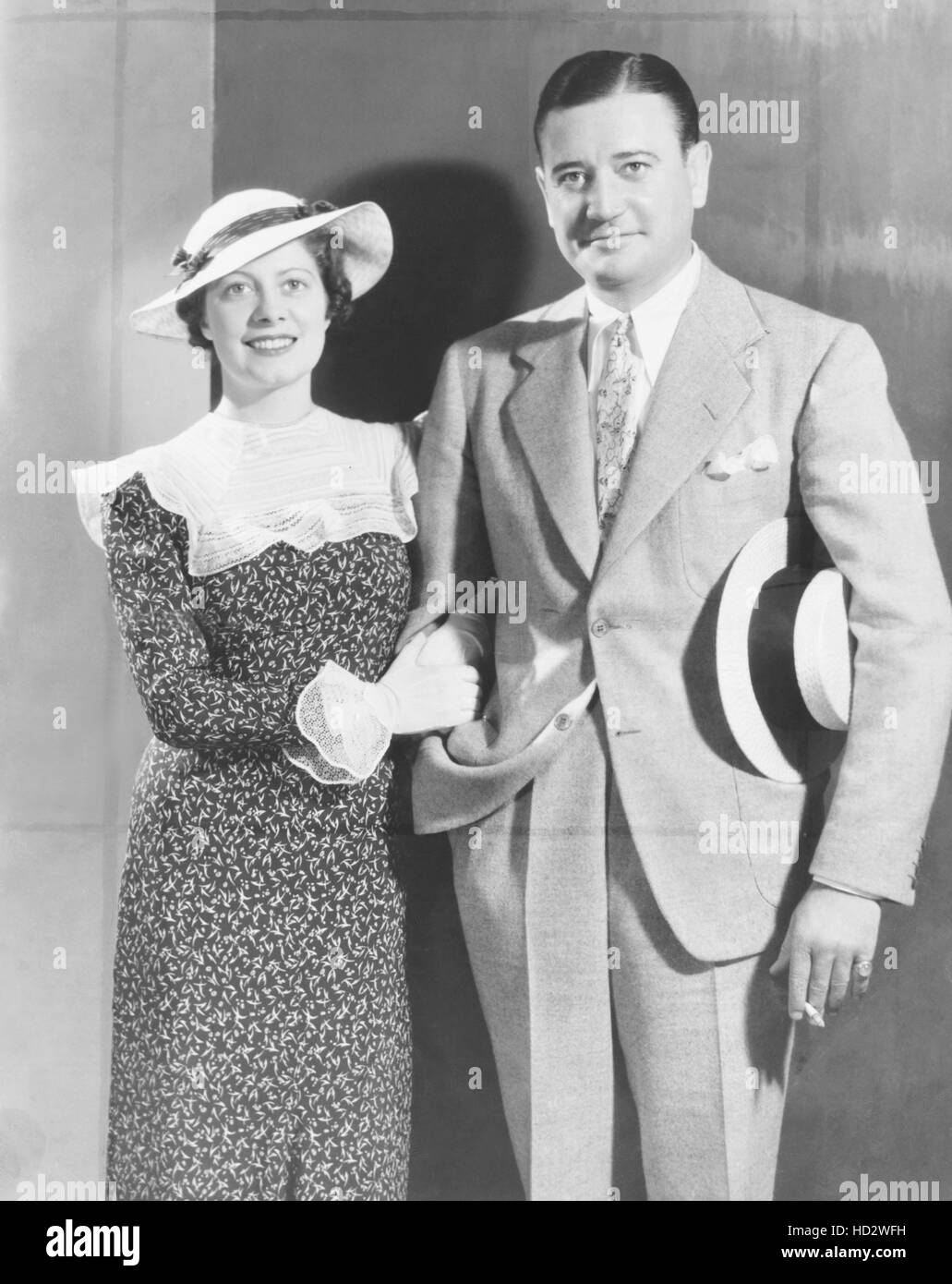 Newleyweds Richard Dix (right) and Virginia Webster Dix after their ...