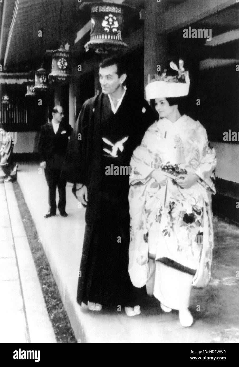 Rick Jason, left, and his fifth wife, Patricia Connelly, after their ...