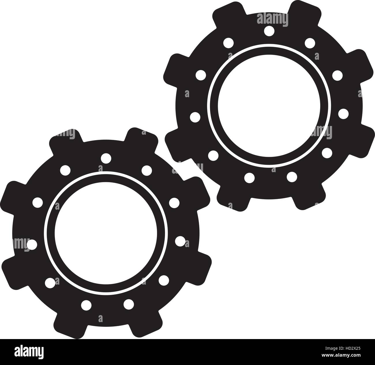 Two people engineer work Stock Vector Images - Alamy