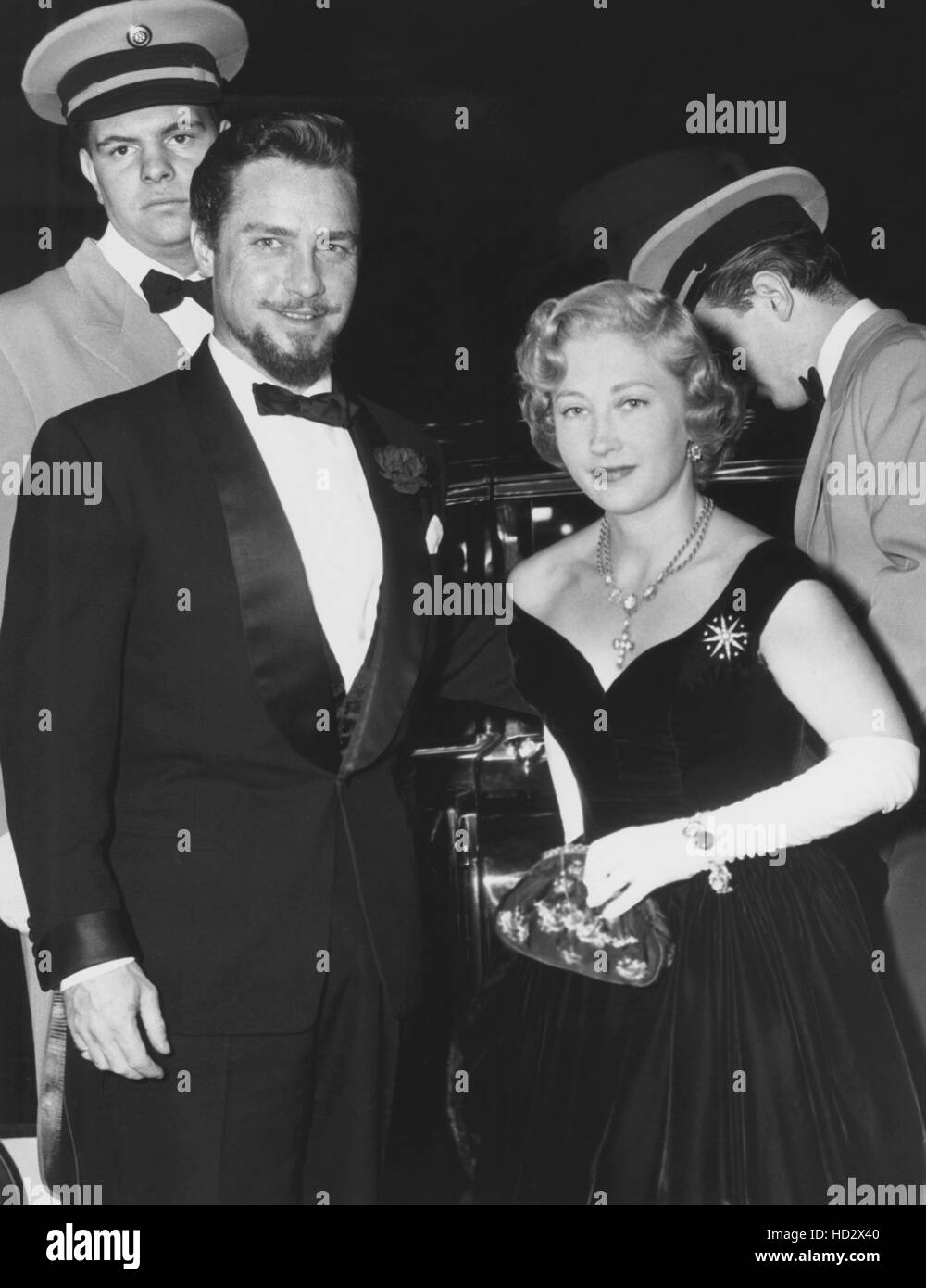 Richard Todd (left) and wife Catherine Todd, ca. 1960s Stock Photo - Alamy