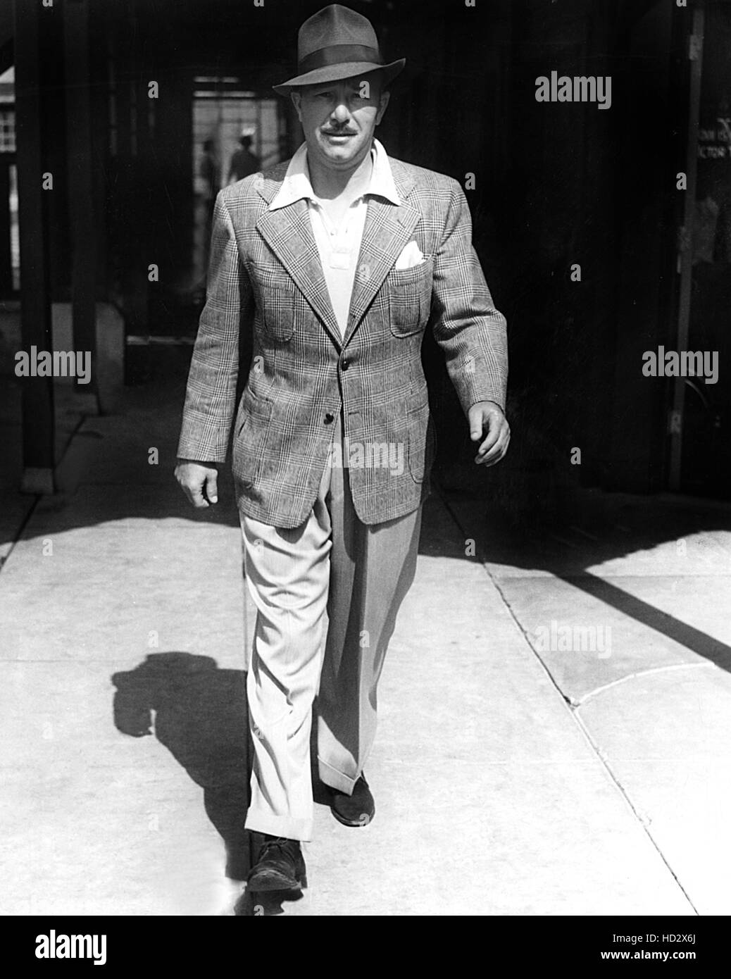 Robert Armstrong, candid ca. 1955, photo: J.B. Scott Stock Photo - Alamy