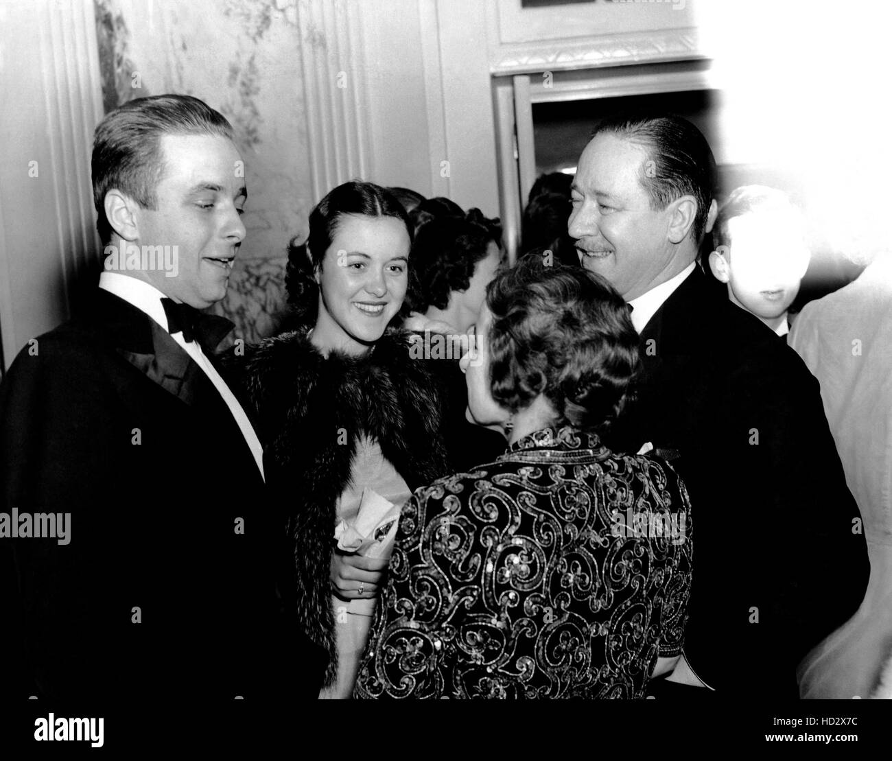 Nathaniel Benchley, Robert Benchley, Edith Brooks, Gertrude (Mrs ...