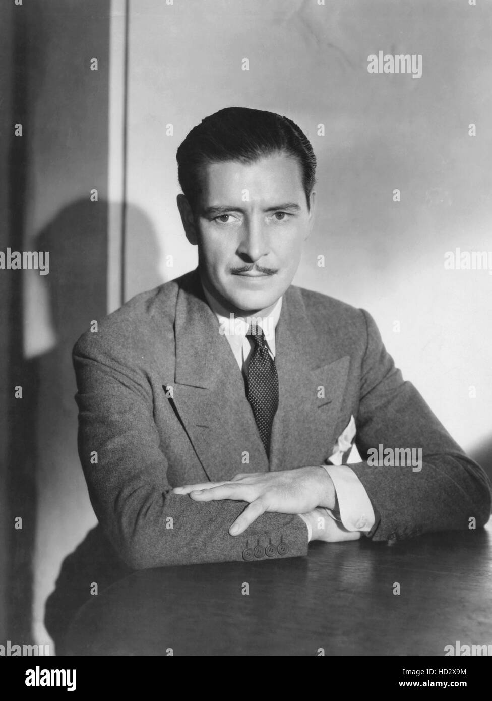 Ronald Colman, 1930s Stock Photo - Alamy