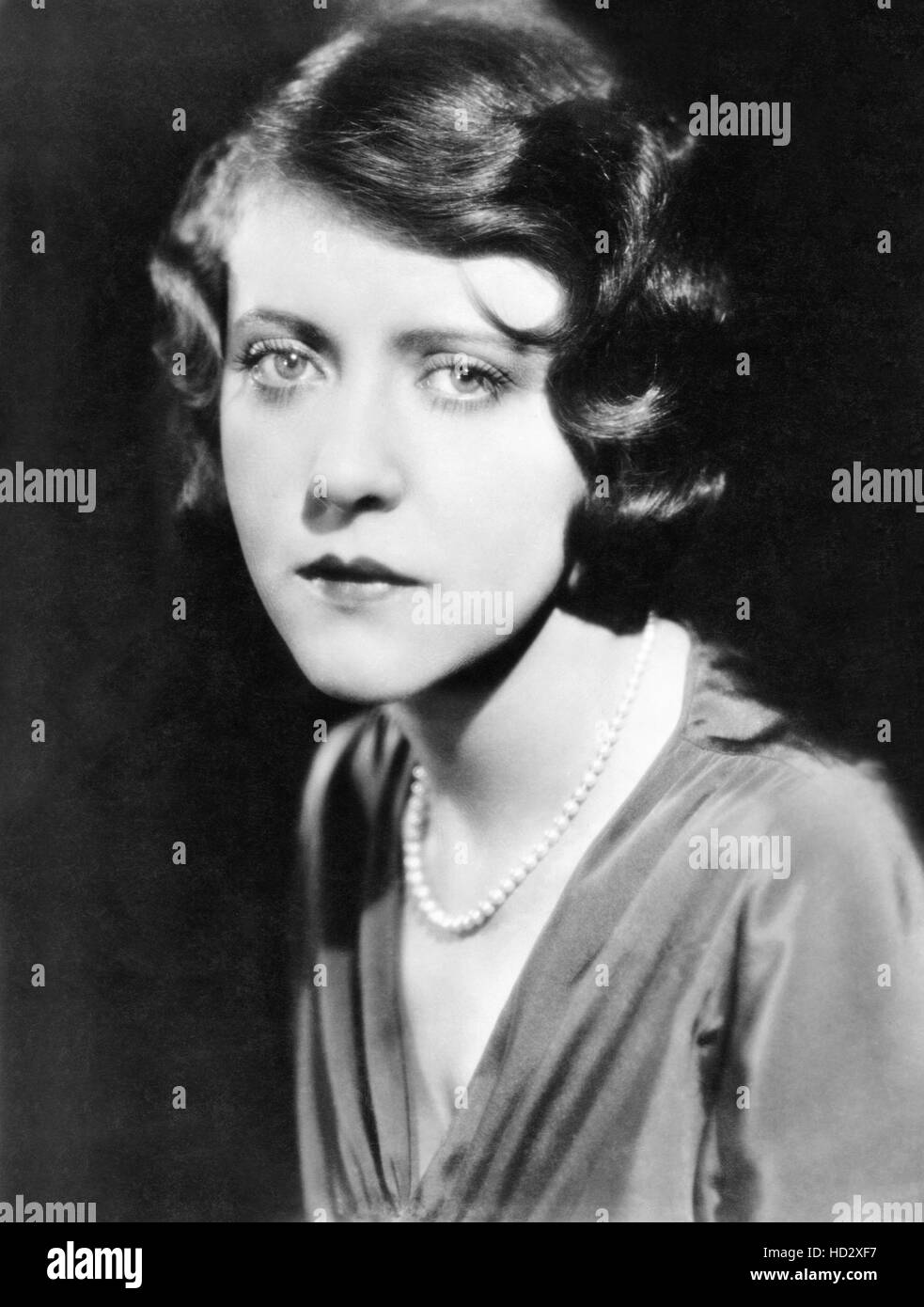 Ruth Chatterton, MGM portrait, ca. 1929 Stock Photo - Alamy