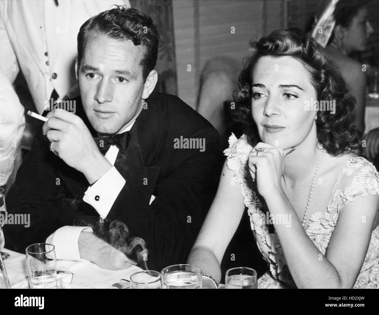Ruby Keeler, right, and her fiance, John Lowe, October 1941 Stock Photo ...