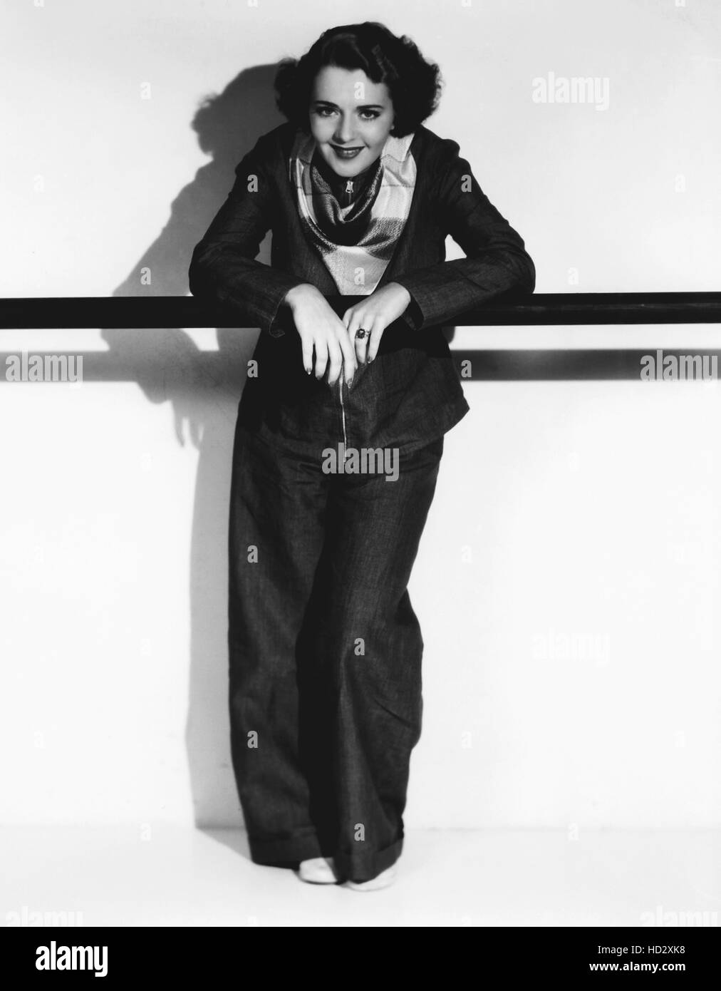 Ruby Keeler, Warner Bros. portrait, circa 1934 - 1935 Stock Photo - Alamy