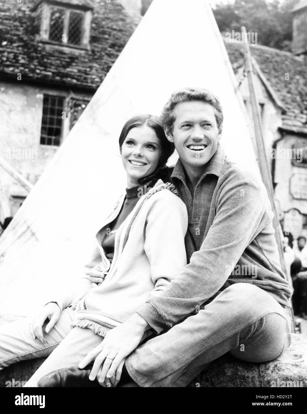 From left: Samantha Eggar, Tom Stern, 1960s Stock Photo - Alamy