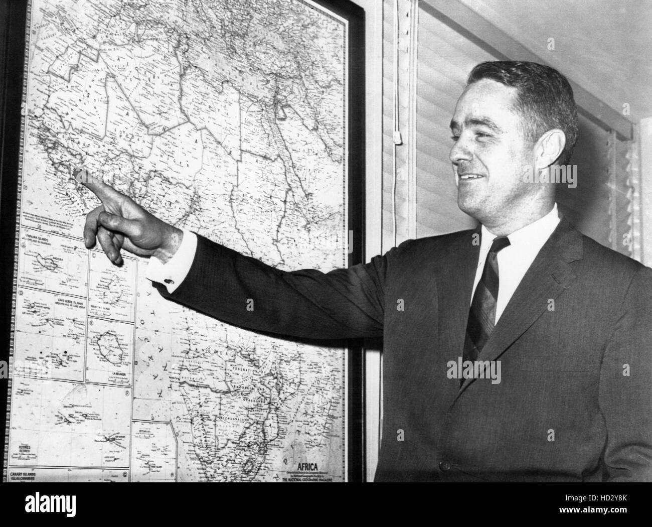 Robert Sargent Shriver, Jr., 1961 Stock Photo - Alamy