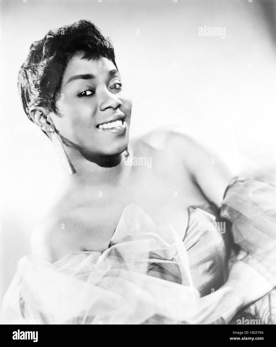 Jazz singer Sarah Vaughan, ca. 1956 Stock Photo - Alamy