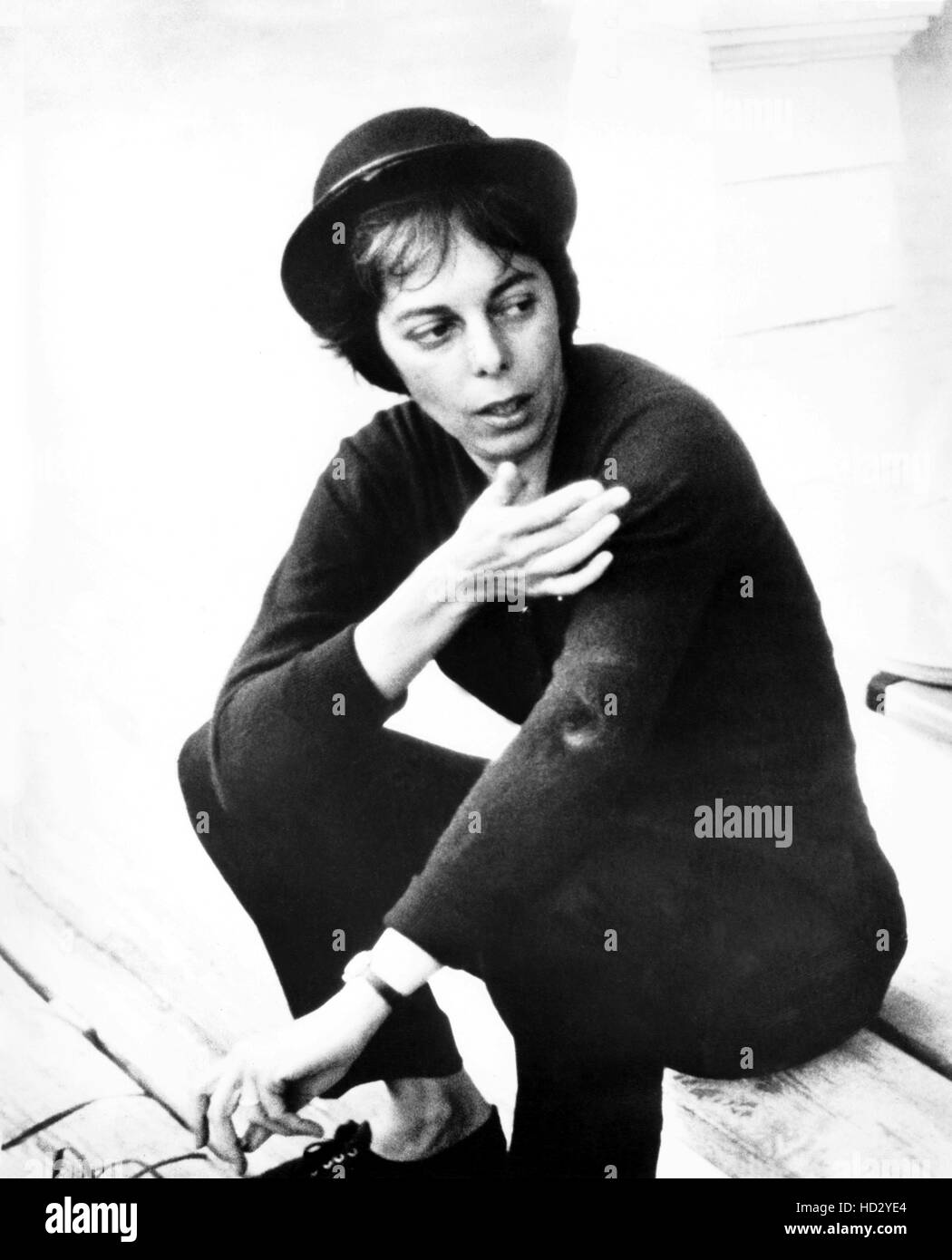 Director Shirley Clarke, ca. early 1960s Stock Photo - Alamy