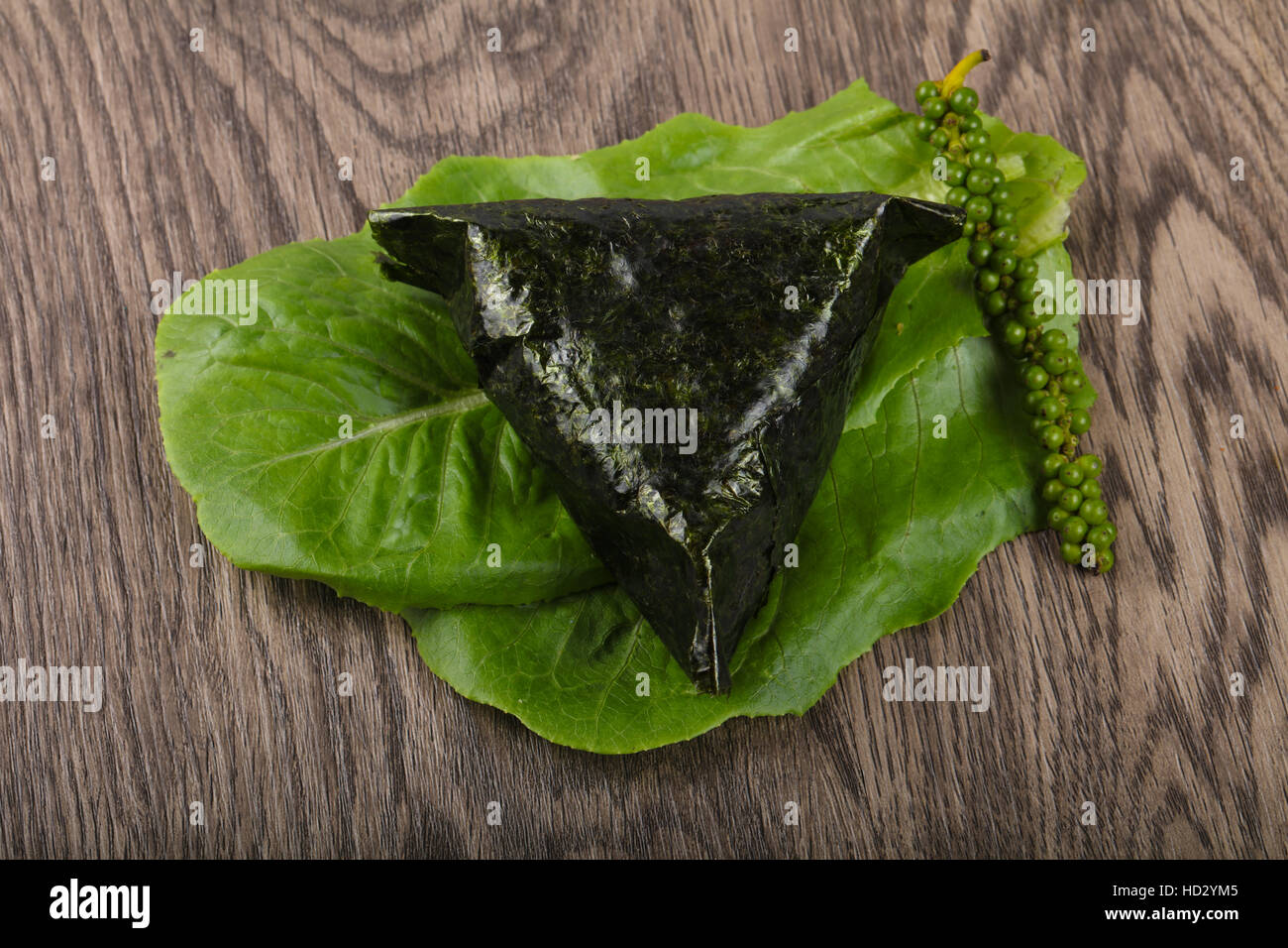 Onigiri - Japan traditional food with rice and seafood Stock Photo - Alamy