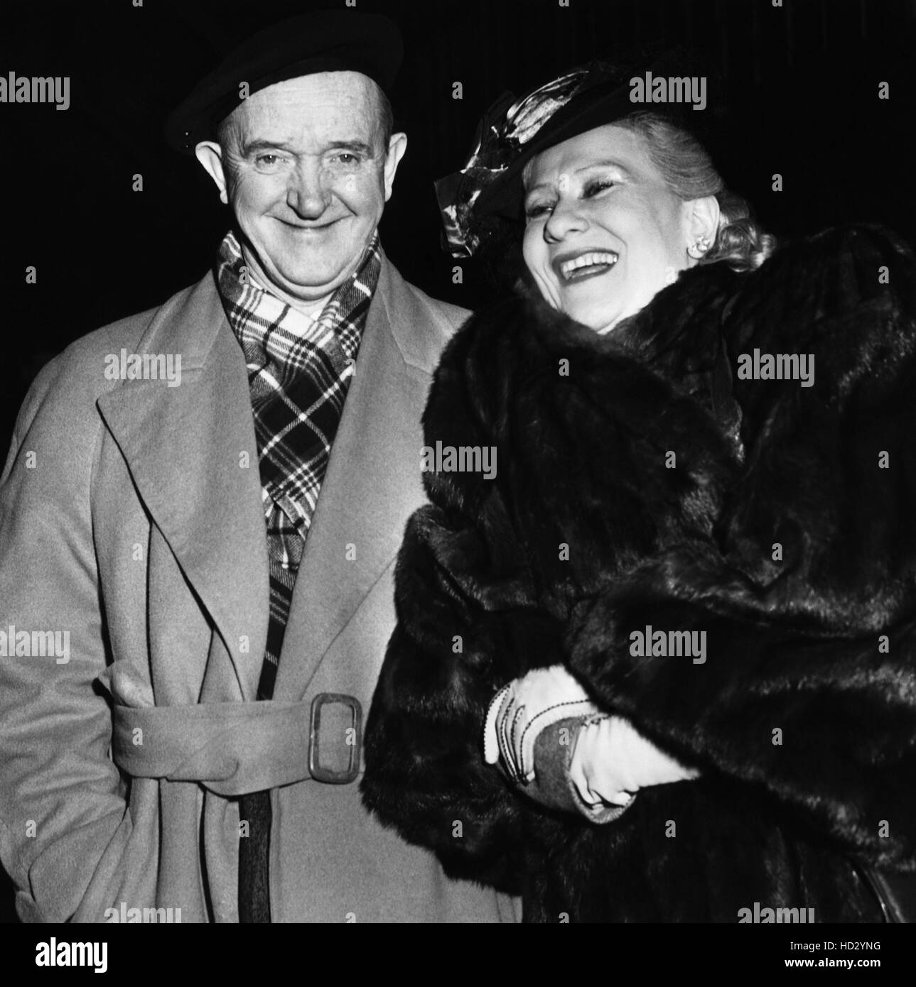 Mr. and Mrs. Stan Laurel (Ida Kitaeva), returning to the U.S. aboard ...