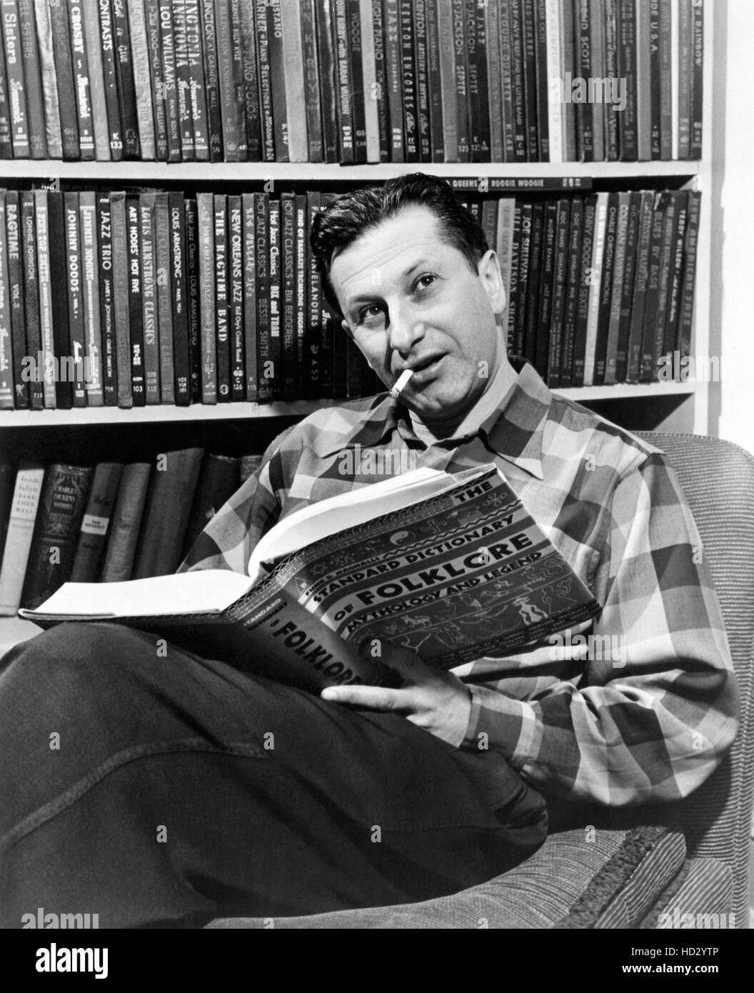 Studs Terkel, ca. mid-1950s Stock Photo - Alamy