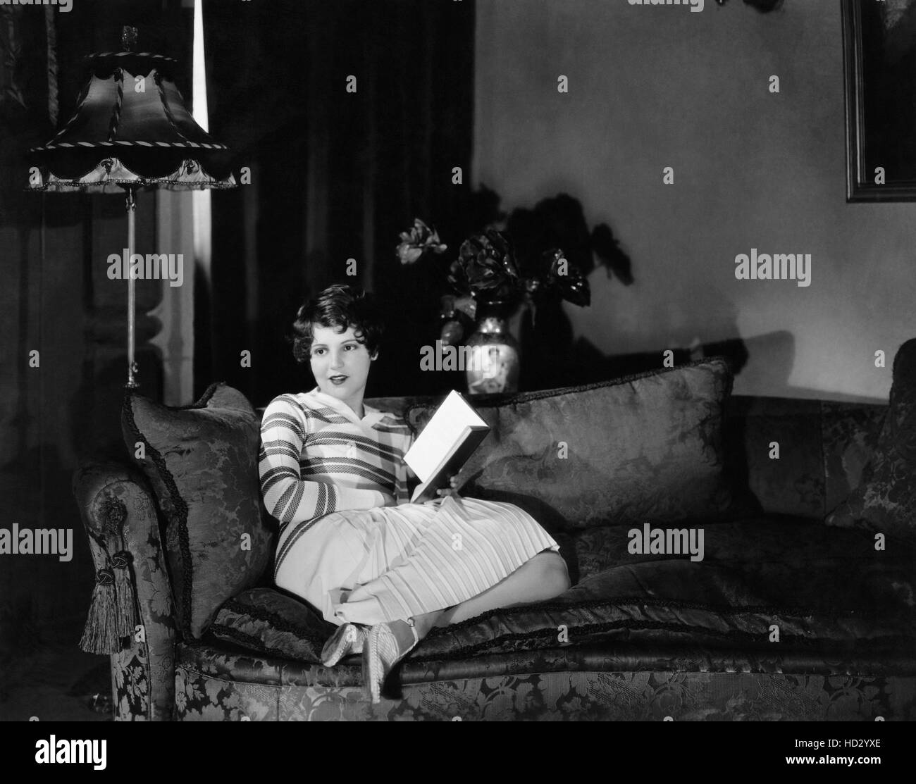 Sue Carol at home, 1928 Stock Photo - Alamy
