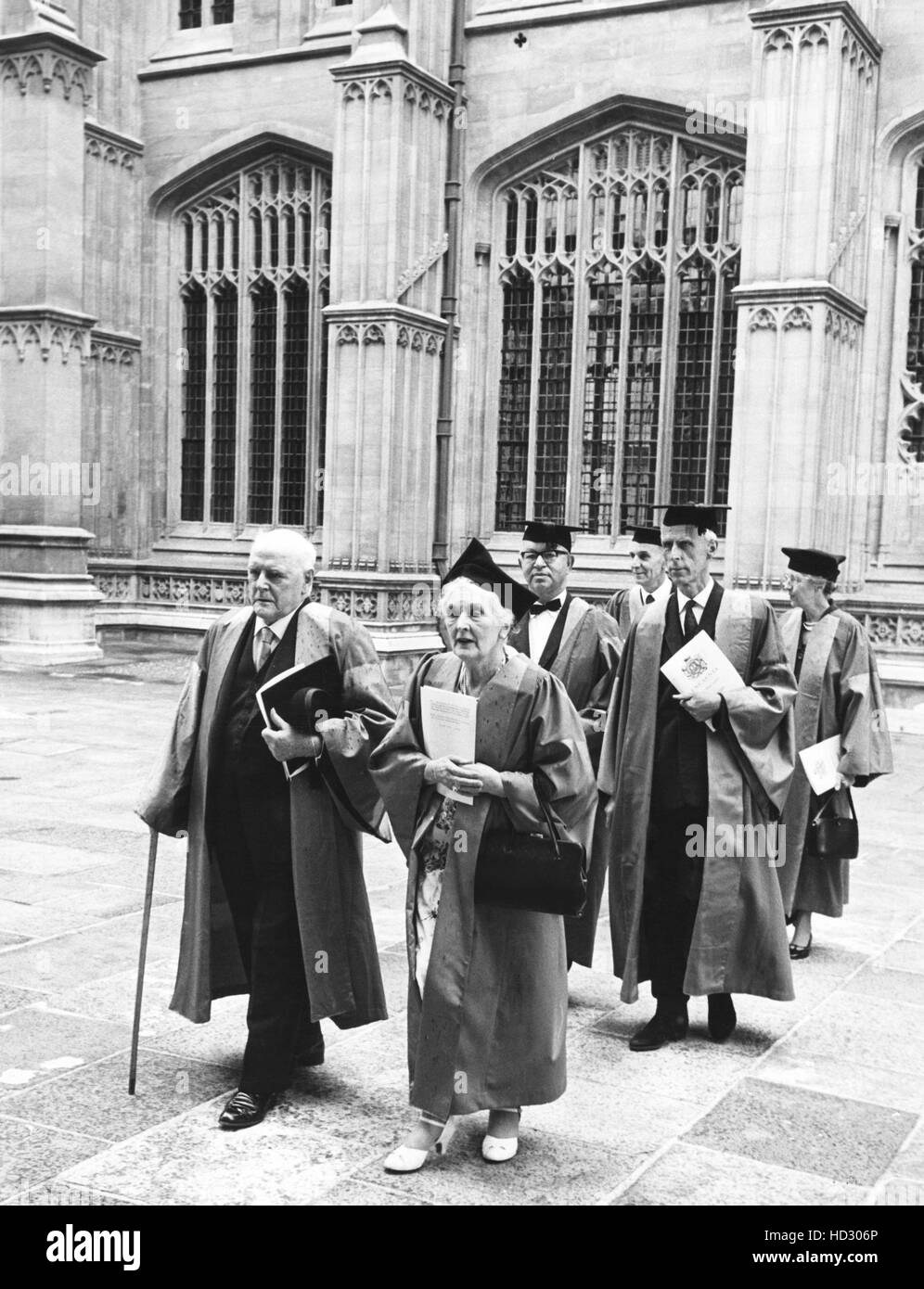 Sybil Thorndike, front right, and her husband, actor and director Lewis ...