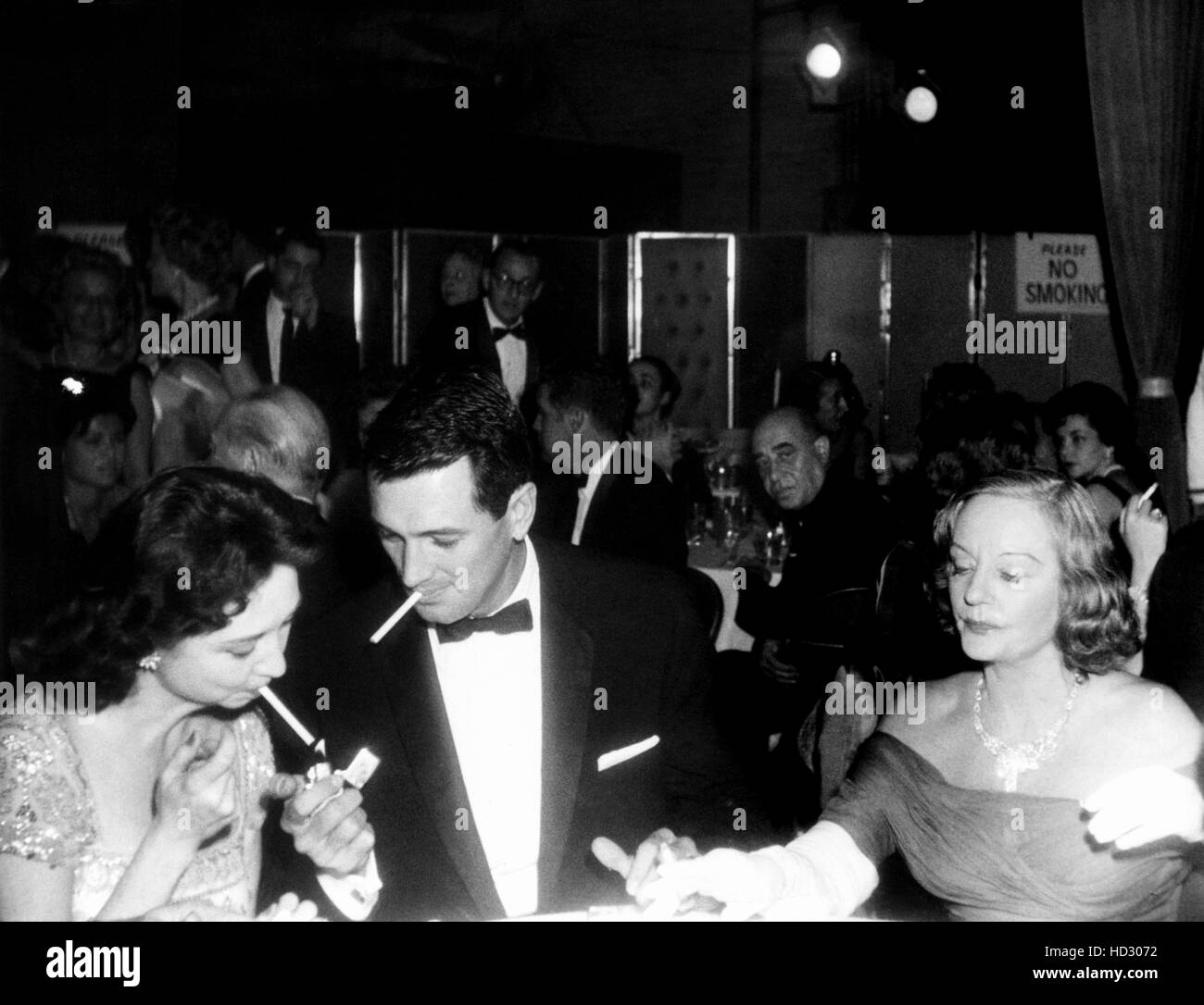 From left, Dorothy Kilgallen, Rock Hudson, and Tallulah Bankhead, at ...