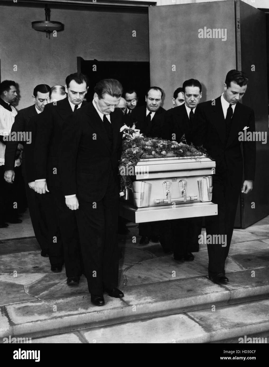 Funeral of Ted Healy, St. Augustine's Catholic Church, Los Angeles ...
