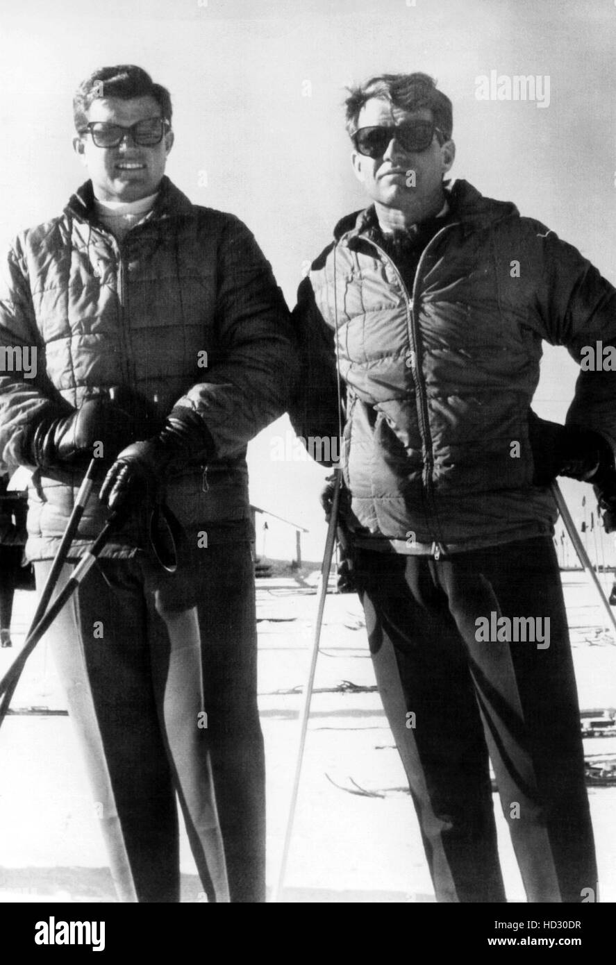 From left: Senator-elect Edward Kennedy and his brother, Attorney ...