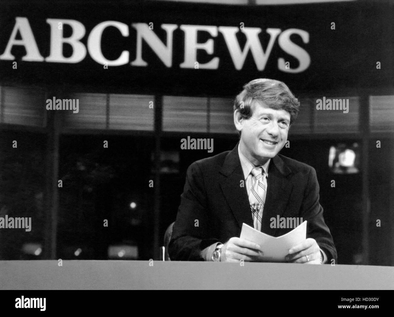 ABC newsman Ted Koppel, ca. 1980s Stock Photo - Alamy