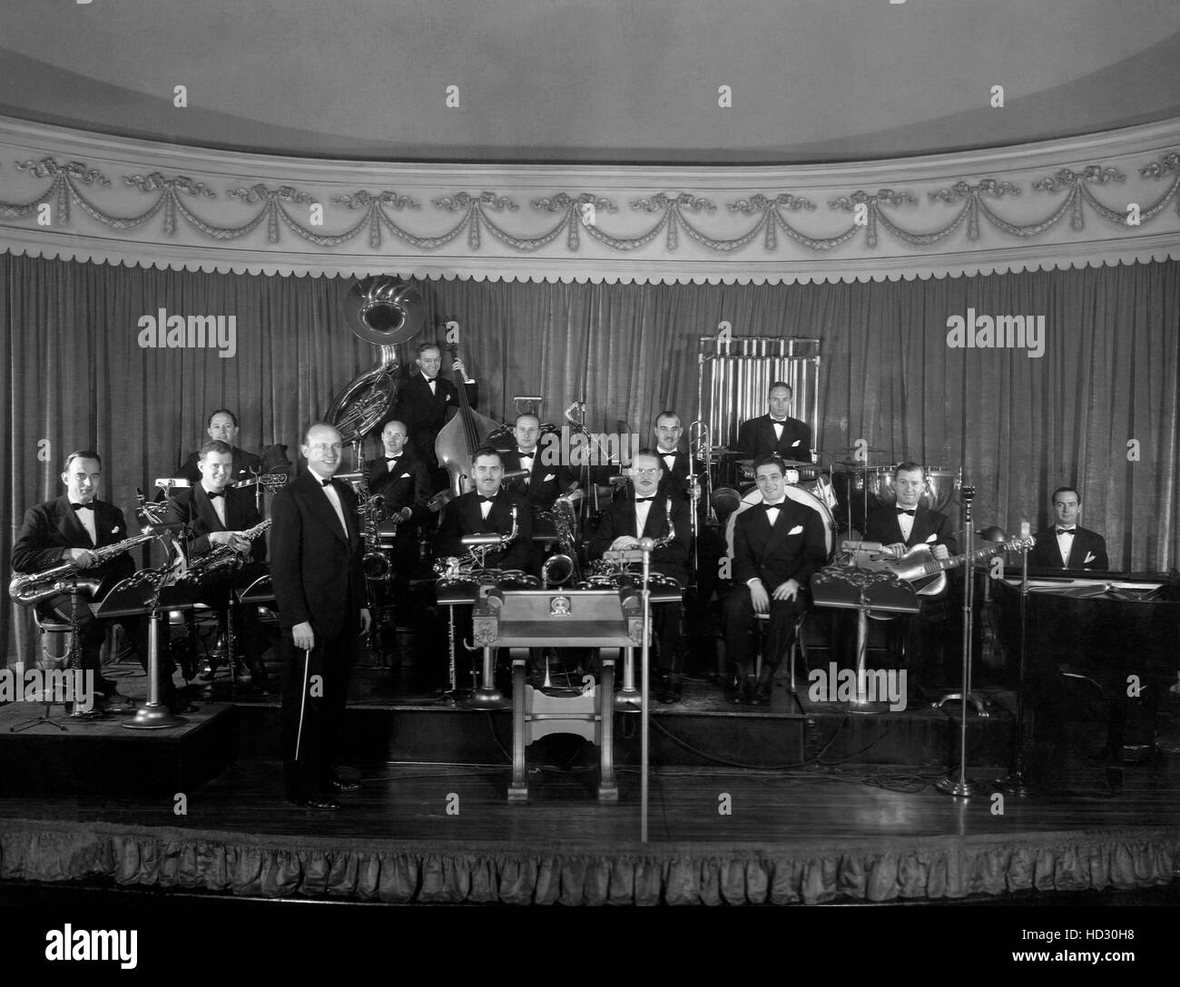 Ted Weems and his Orchestra, ca. 1930s Stock Photo - Alamy