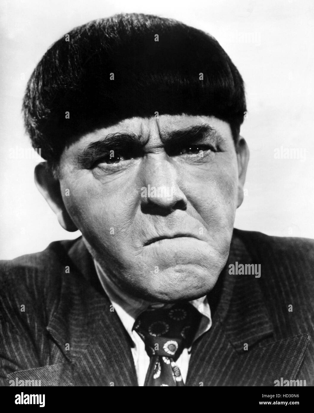 Moe Howard, comedian, leader of the Three Stooges, circa 1940s Stock ...