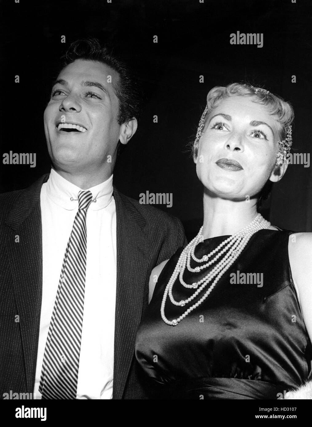 TONY CURTIS, with wife Janet Leigh Stock Photo - Alamy