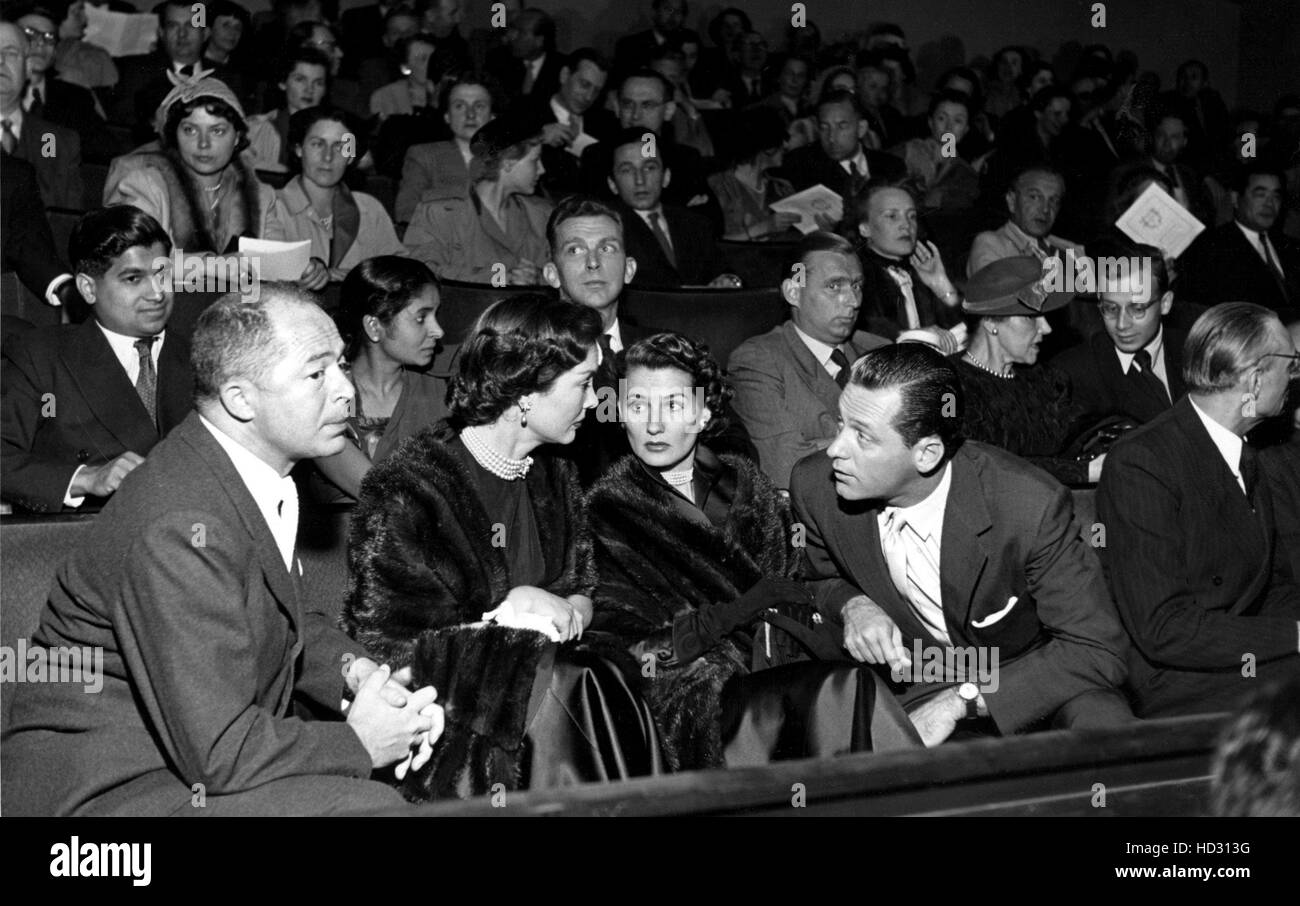 Billy Wilder, Audrey Wilder, Brenda Marshall, William Holden at the ...
